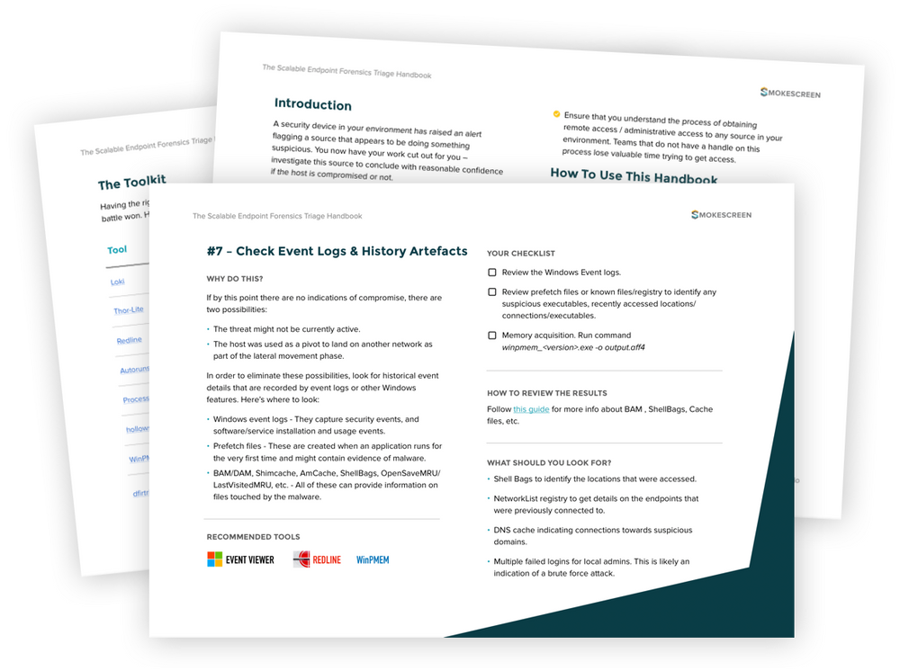 The Scalable Endpoint Forensics Triage Guide | Smokescreen